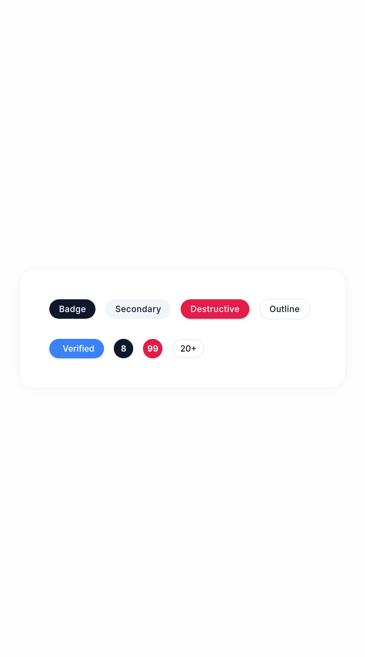 Badge - UI Component Template | Komposo
